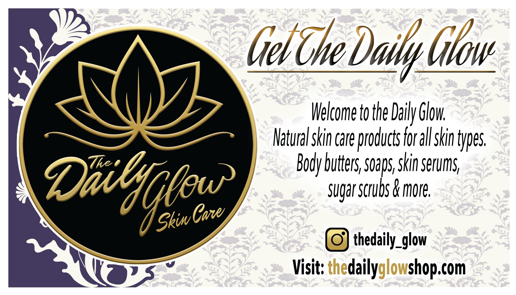 The Daily Glow Natural Skin Care!!! – The Daily Glow Shop